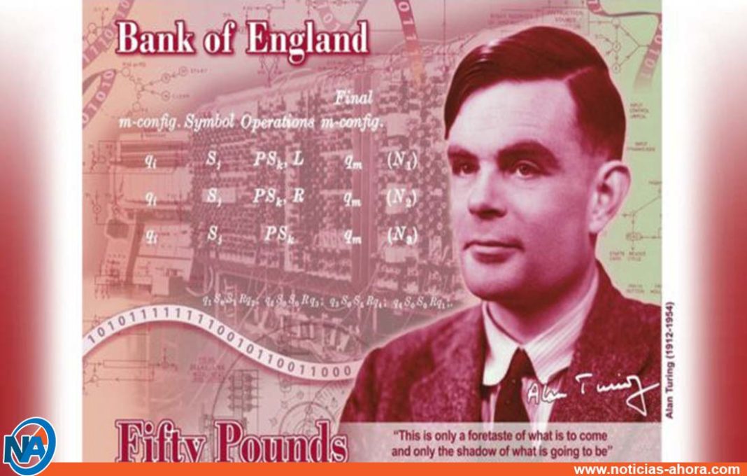 Alan Turing será el nuevo rostro del billete de £50