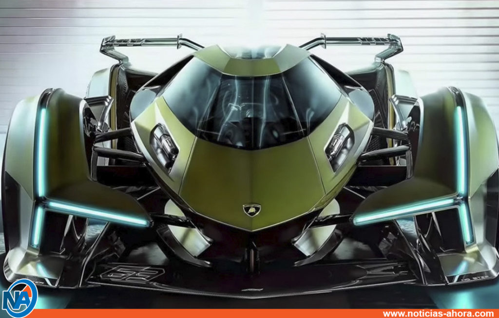 Lamborghini presentó el Lambo V12 Vision, versión futurista del Batmóvil