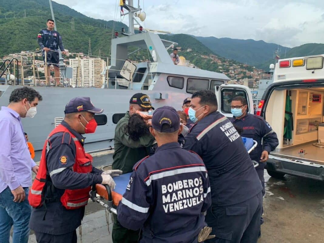 Mariely Chacón la heroína del naufragio de Thor