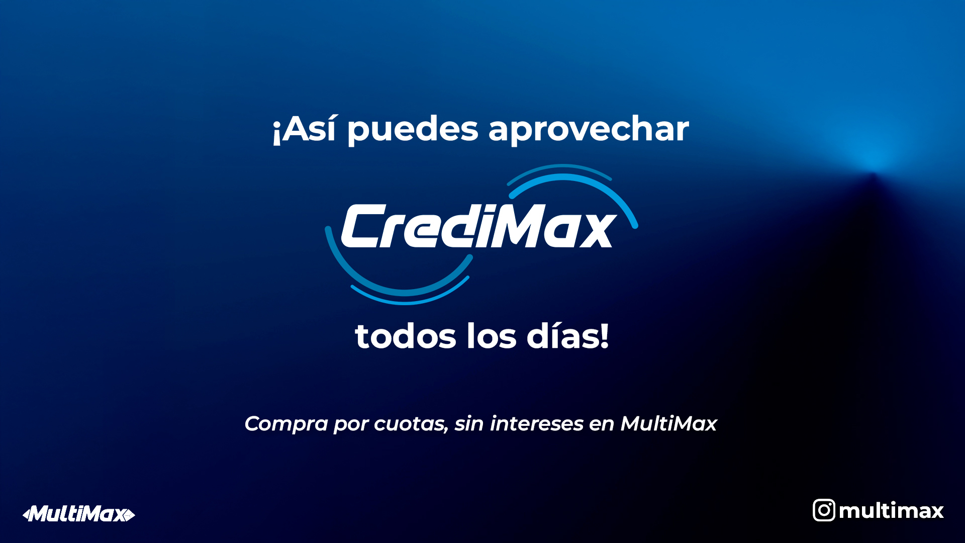 ¡Así puedes aprovechar CrediMax todos los días!